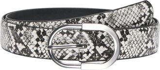 Only Damen Onlelizabeth Faux Snake Pu Jeans Belt Ac, Black, Numeric_80