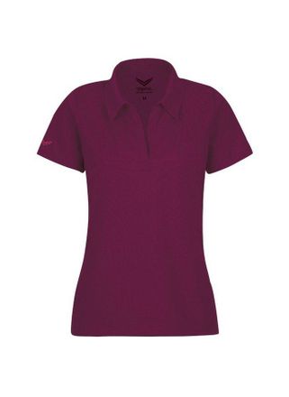 Trigema Poloshirt TRIGEMA Poloshirt ohne Knopfleiste (1-tlg)