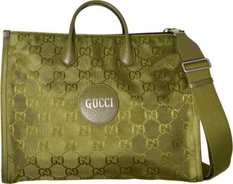 Gucci Shopper - Gucci Off The Grid Tote Bag Grun / sehr gut - Gr. unisize - in Gr&uuml;n - f&uuml;r Damen
