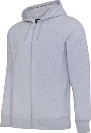 Umbro Mens Club Leisure Hoodie (Graumeliert/Wei&szlig;)