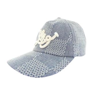 Louis Vuitton Pre-owned M7534 Casquette en Coton - Femme - Pre-owned - Bleu - Taille: ONE Size