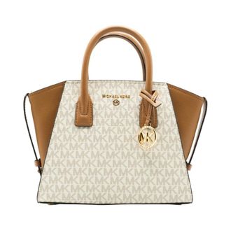 Michael Kors Femme, Sacs, Beige, Taille: ONE Size Sac Avril Petit Mod&egrave;le avec Fermeture &Eacute;clair Haut