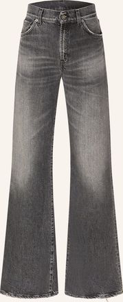 Dondup Wide Leg Jeans Amber schwarz