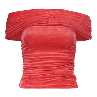 Alberta Ferretti Damen, Blusen & Hemden, Rot, SGr&ouml;&szlig;e
