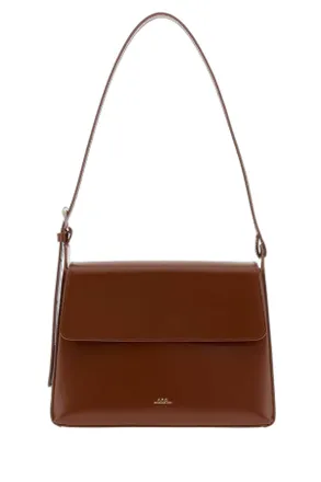 A.P.C. Virginie Shoulder Bag - Brown