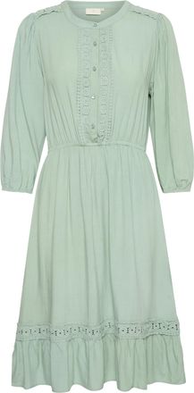 Kaffe Kleid KAfreya 38, Granite Green 38