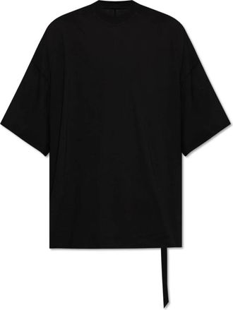 Rick Owens Homme, Tops, Noir, Taille: ONE Size Tommy T-Shirt