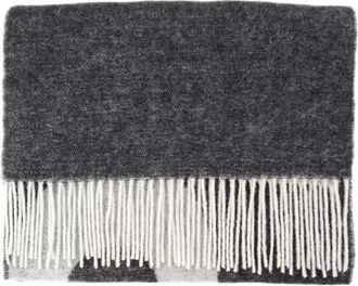 A.P.C. Tücher & Schals - Wollschal mit großem Logo - Gr. unisize - in Grau - für Damen