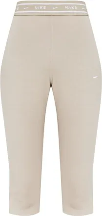 Nike Femme, Sport, Beige, Taille: 42 FR Leggings en jersey Chill Sportswear