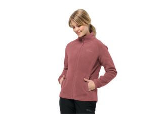 Jack Wolfskin Fleecejacke MOONRISE FZ W Atmungsaktiv, leicht, &Uuml;bergangsjacke