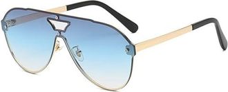 Generic Lunettes De Soleil Tendance &Agrave; Monture Large For Hommes Et Femmes, Protection UV400, Id&eacute;ales For Les D&eacute;placements Quotidiens, Les Vacances Et Les Photo