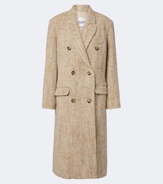 Isabel Marant Manteau Pilda &agrave; chevrons