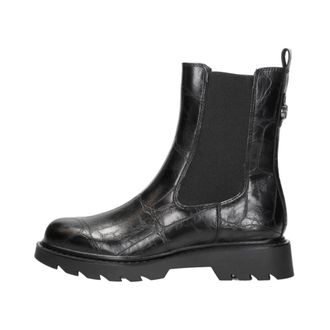 Tamaris Enkellaarsjes Plat - - Shoes - Damen - Schwarzk - 40 EU