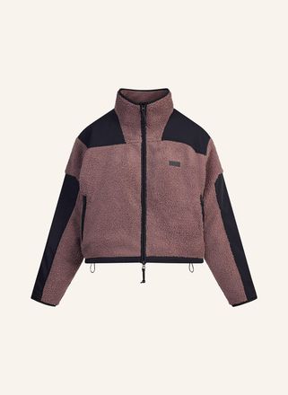 SKIMS Skims Lounge-Fleecejacke Teddy braun