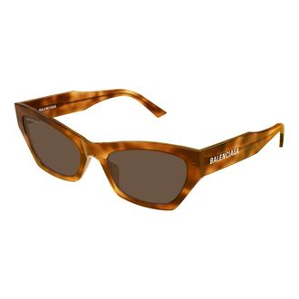 Balenciaga Bb0447S Sonnenbrille - - Accessories - Damen - Braun - 56 MM