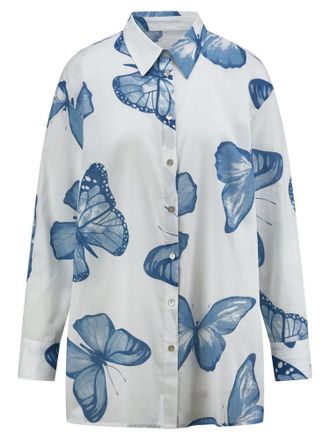 Emilia Lay Long-Bluse Emilia Lay weiss