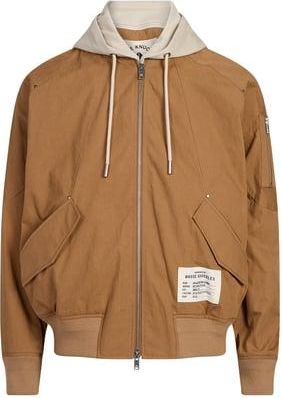 Moose Knuckles Bomber deux-en-un Skylar en coton
