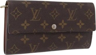 Louis Vuitton Portefeuille Long Pre-owned - Femme - Pre-owned - Brun - Taille: ONE Size