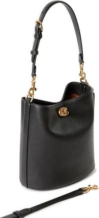Coach Sac seau Willow 19 en cuir