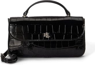 Lauren Ralph Lauren Handtasche 432P18681001 Schwarz