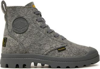 Palladium Schnürstiefeletten Pampa Hi Merino 74377-027-M Grau