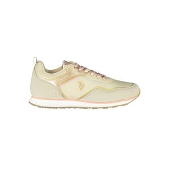 U.S.Polo Association U.s. Polo Assn. Beige Polyurethan Damen Sneaker - - Shoes - Damen - Beige - 35 EU