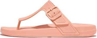 FitFlop Sandales plates Iqushion &agrave; boucle r&eacute;glable pour femme, Blushy, 40 EU