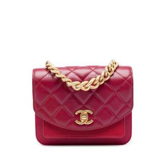 Chanel Pre-owned Vintage Satchel - - Pre-owned - Damen - Rot - ONE SIZE