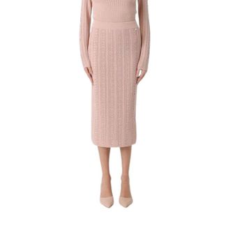 Liu Jo Femme, Jupes, Rose, Taille: 36 FR Gonna in maglia