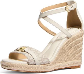 Michael Kors 40R5MAMS2B-132 MANDY WEDGE Damen VAN/CREAM EU 40