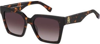 Tommy Hilfiger Lunettes de Soleil TOMMY HILFIGER TH 2100/S 086 HAVANA 53/19/140 Femme