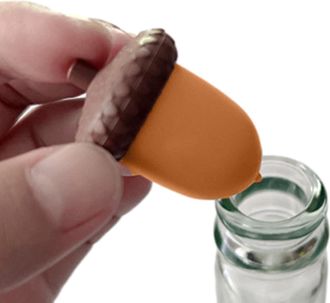 Generic Weinkorken, Weinflaschenverschl&uuml;sse und Dichtungen - Weinflaschenverschl&uuml;sse aus Silikon, Flaschenverschl&uuml;sse mit Dichtungsverschluss, diese niedliche