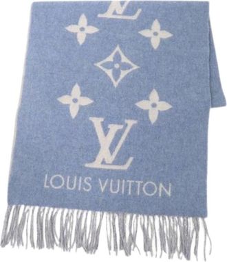 Louis Vuitton &Eacute;tole Vintage Pre-owned - Femme - Pre-owned - Bleu - Taille: ONE Size