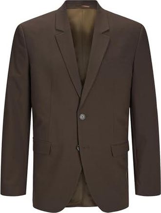Jack & Jones Jprbushwick Harry Blazer Reg Noos Veste de Costume pour Homme, Noir Ardoise/Coupe : Coupe Droite, 38R, Noir Ardoise/Coupe : Coupe Classique, 38 cm
