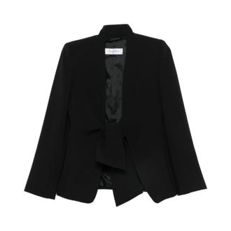 Max Mara Langarm-Blazer - - Jackets - Damen - Schwarzk - S