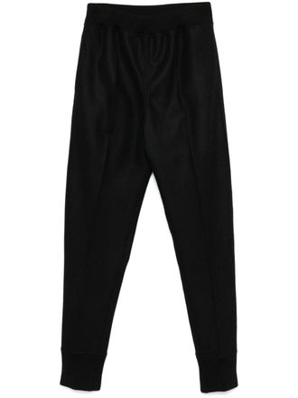 Jil Sander pantalon de jogging en laine - Noir