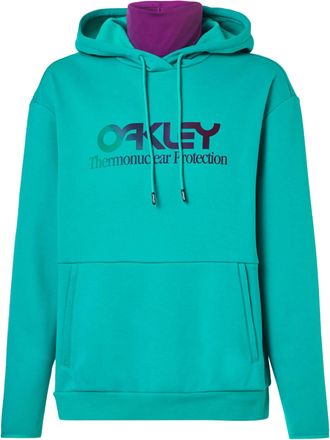 Oakley Rider Long 2.0 Herren Hoodie in Blau