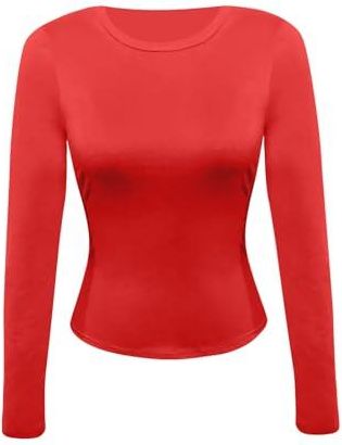 Generic Haut &agrave; col roul&eacute; pour femme - Haut &agrave; manches longues - Couleur unie - Sous-v&ecirc;tement basique polyvalent - Confortable - Doux - Coupe ajust&eacute;e - D&eacute;contra