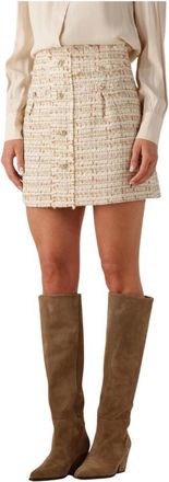 Silvian Heach Damen, R&ouml;cke, Beige, 2XSGr&ouml;&szlig;e