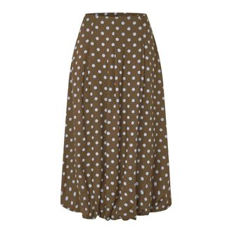 Masai Jupe Midi - Femme - Jupes - Brun - Taille: 40 FR