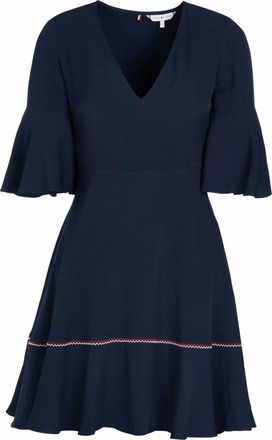 Tommy Hilfiger Damen, Kleider, Blau, 2XSGröße