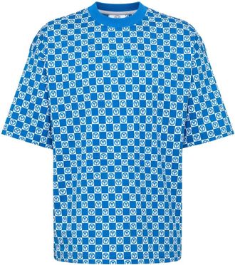 Carlo Colucci Homme, Tops, Bleu, Taille: XL T-Chemises
