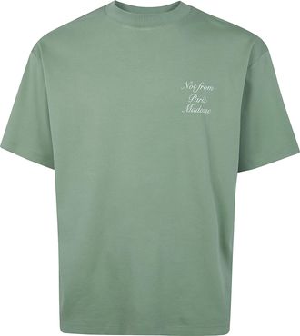 Dr&ocirc;le de Monsieur Slogan Calligraphy T-Shirt
