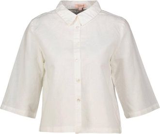 Katestorm Damen Hemdbluse mit Leinen