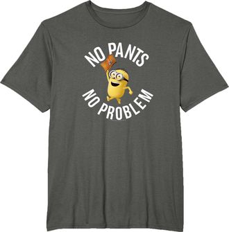MINIONS Despicable Me Minions Mark Streaking No Pants No Problem T-Shirt