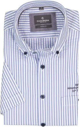 Casamoda CasaModa Herren Kurzarmhemd blau