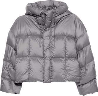 B+ab Gefütterte Kapuzenjacke - Grau