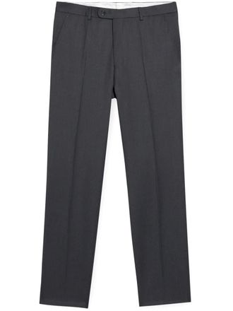 Brooks Brothers pantalon de costume en laine vierge - Gris