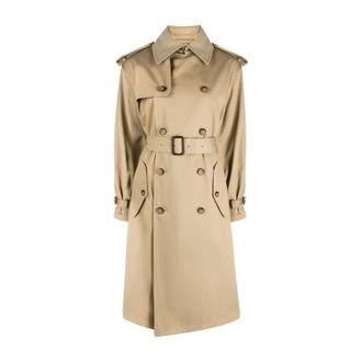 Ralph Lauren Femme, Manteaux, Beige, Taille: 40 FR Trench-coat croisé