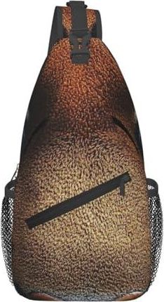 Generic Sac &agrave; bandouli&egrave;re en fourrure de tigre - Sac &agrave; dos de voyage pour homme - Sac &agrave; dos de randonn&eacute;e